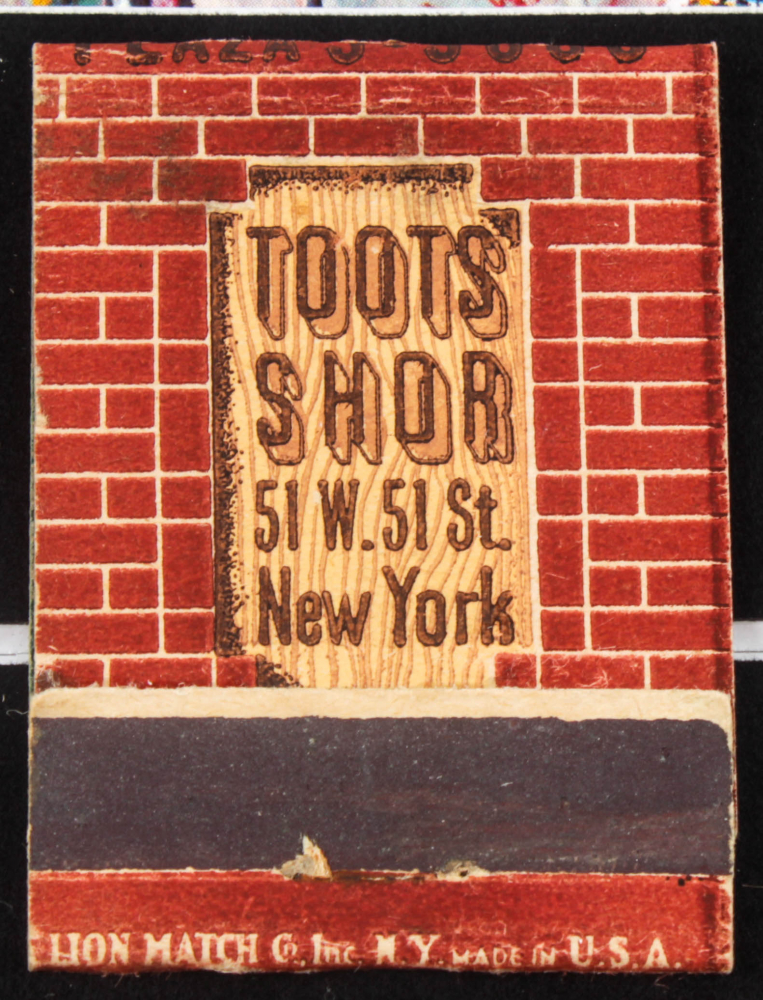 LeRoy Neiman "Toots Short Bar: New York City" 14x14 Custom Framed Print ...