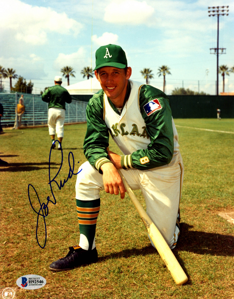 Joe Rudi Signed A's 8x10 Photo (Beckett COA) | Pristine Auction
