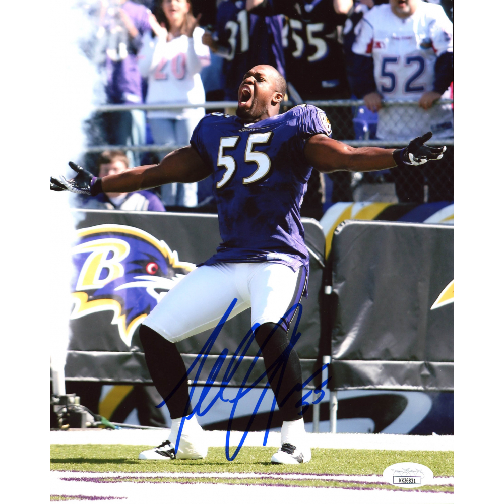 Terrell Suggs Signed Ravens 8x10 Photo (JSA COA) | Pristine Auction