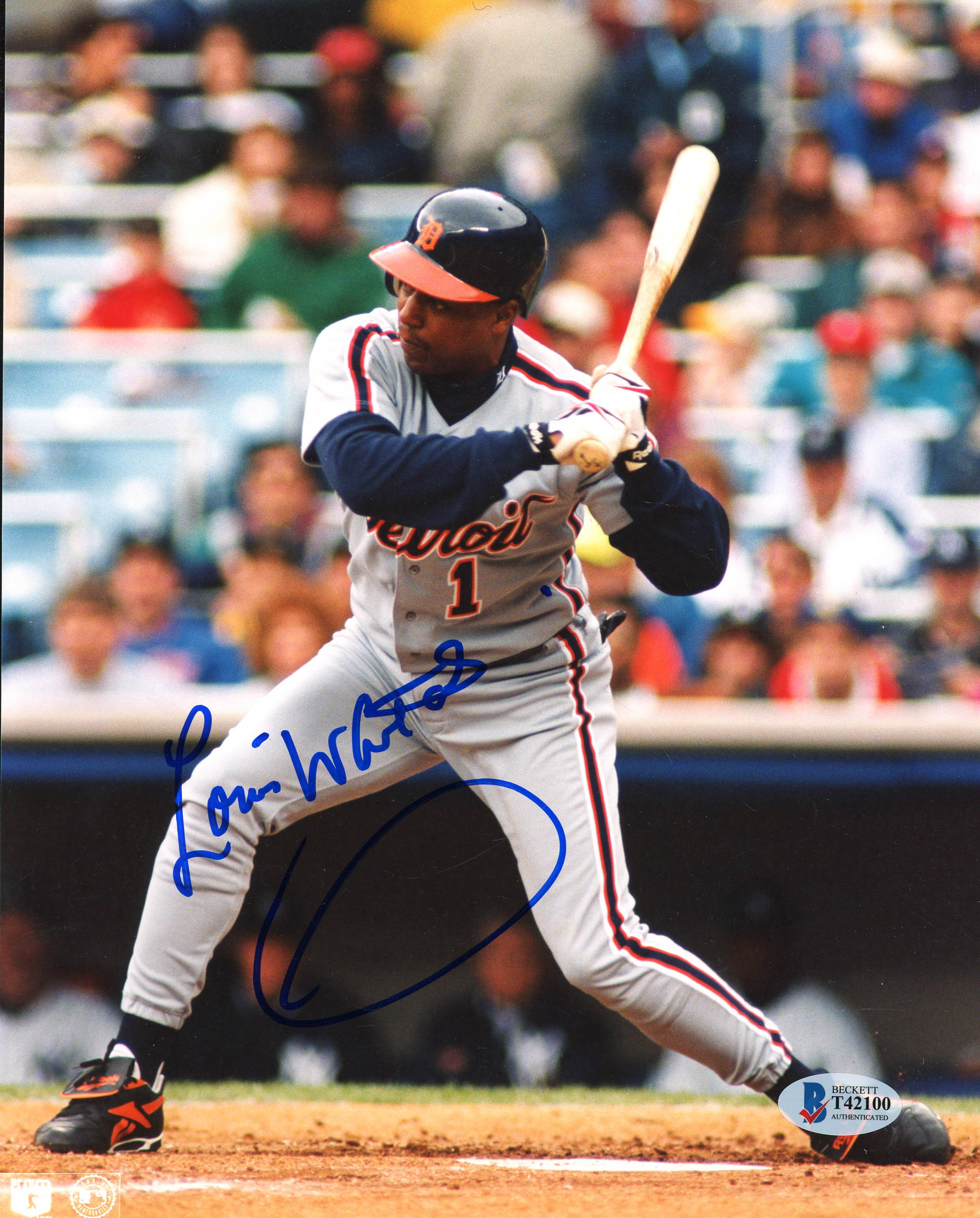 Lou Whitaker Signed Tigers 8x10 Photo (Beckett Hologram) | Pristine Auction