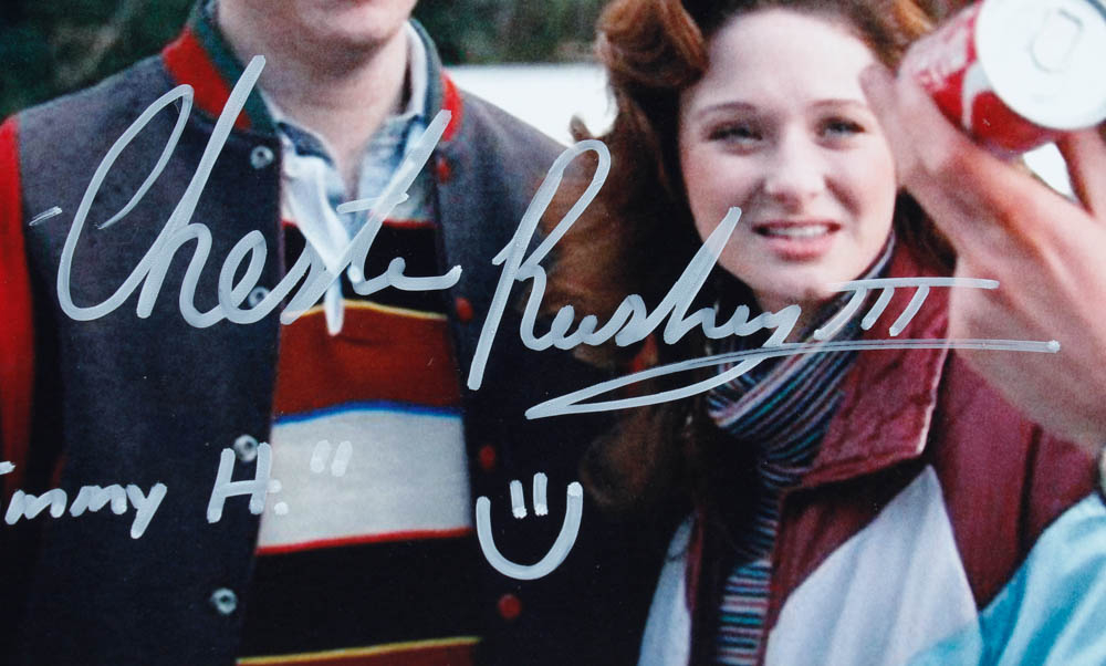 Chester Rushing Signed "Stranger Things" 11x17 Photo Inscribed "Tommy H ...