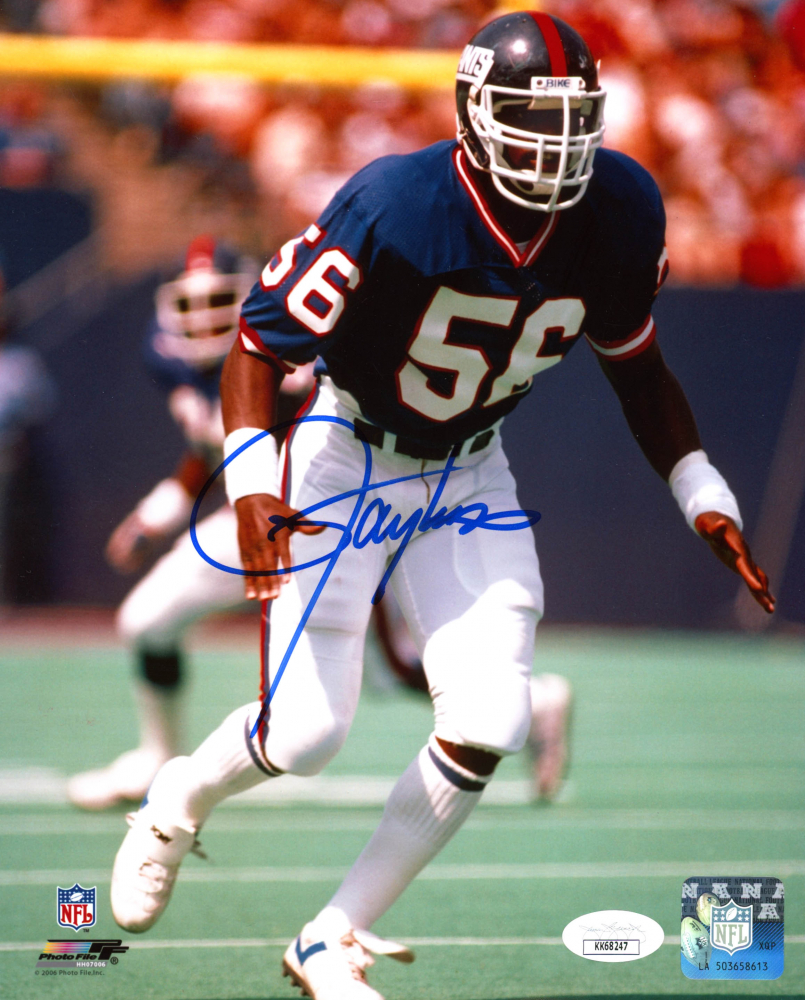 Lawrence Taylor Signed Giants 8x10 Photo (JSA COA) | Pristine Auction