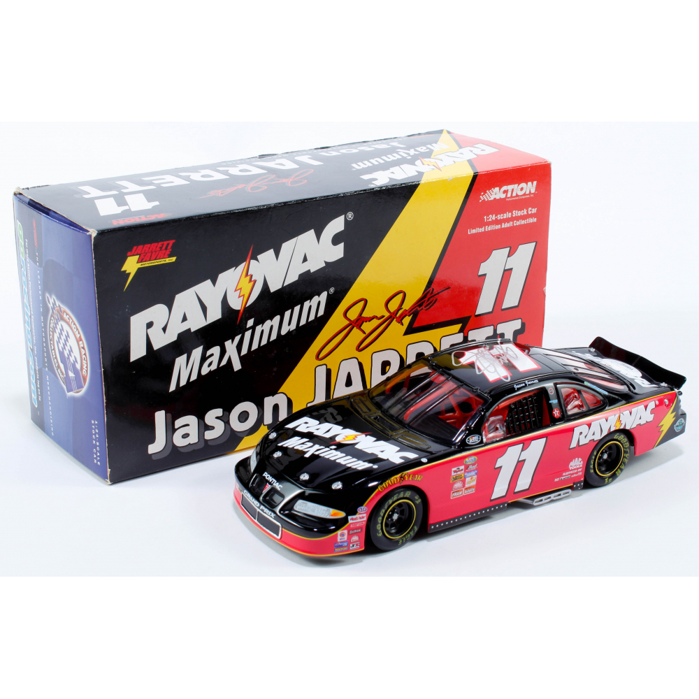 Jason Jarrett Signed LE #11 Rayovac 2000 Grand Prix 1:24 Scale Die Cast ...