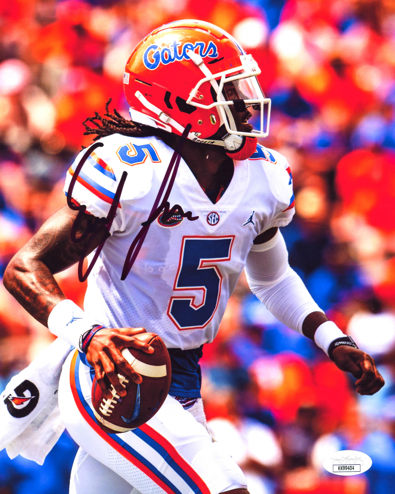 Emory Jones Signed Florida Gators 8x10 Photo (JSA COA) | Pristine Auction