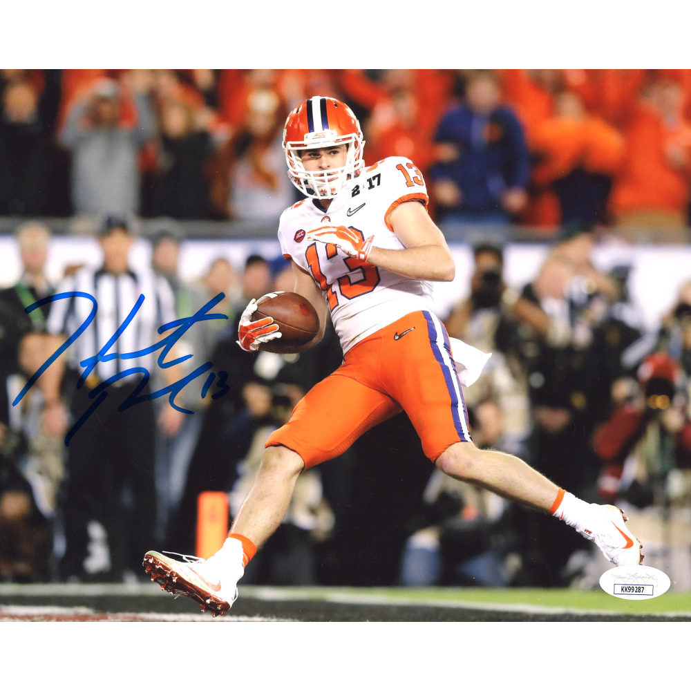 Hunter Renfrow Signed Clemson Tigers 8x10 Photo (JSA COA) | Pristine ...