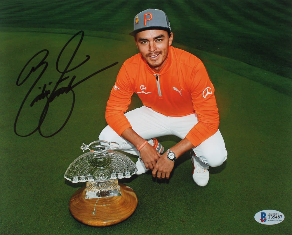 Rickie Fowler Signed 8x10 Photo (Beckett Hologram) | Pristine Auction