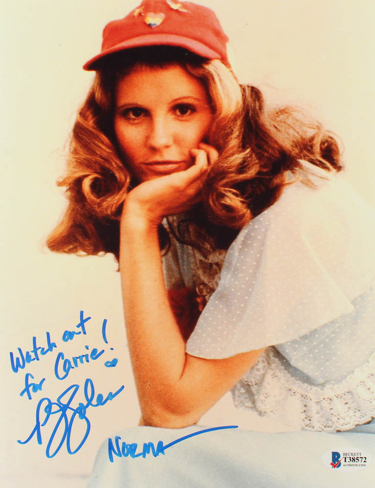 P. J. Soles Signed "Carrie" 8x10 Photo Inscribed "Watch Out For Carrie ...