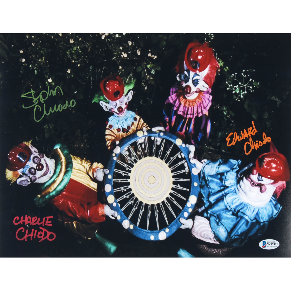 Stephen Chiodo, Charlie Chiodo, & Edward Chiodo Signed "Killer Klowns ...