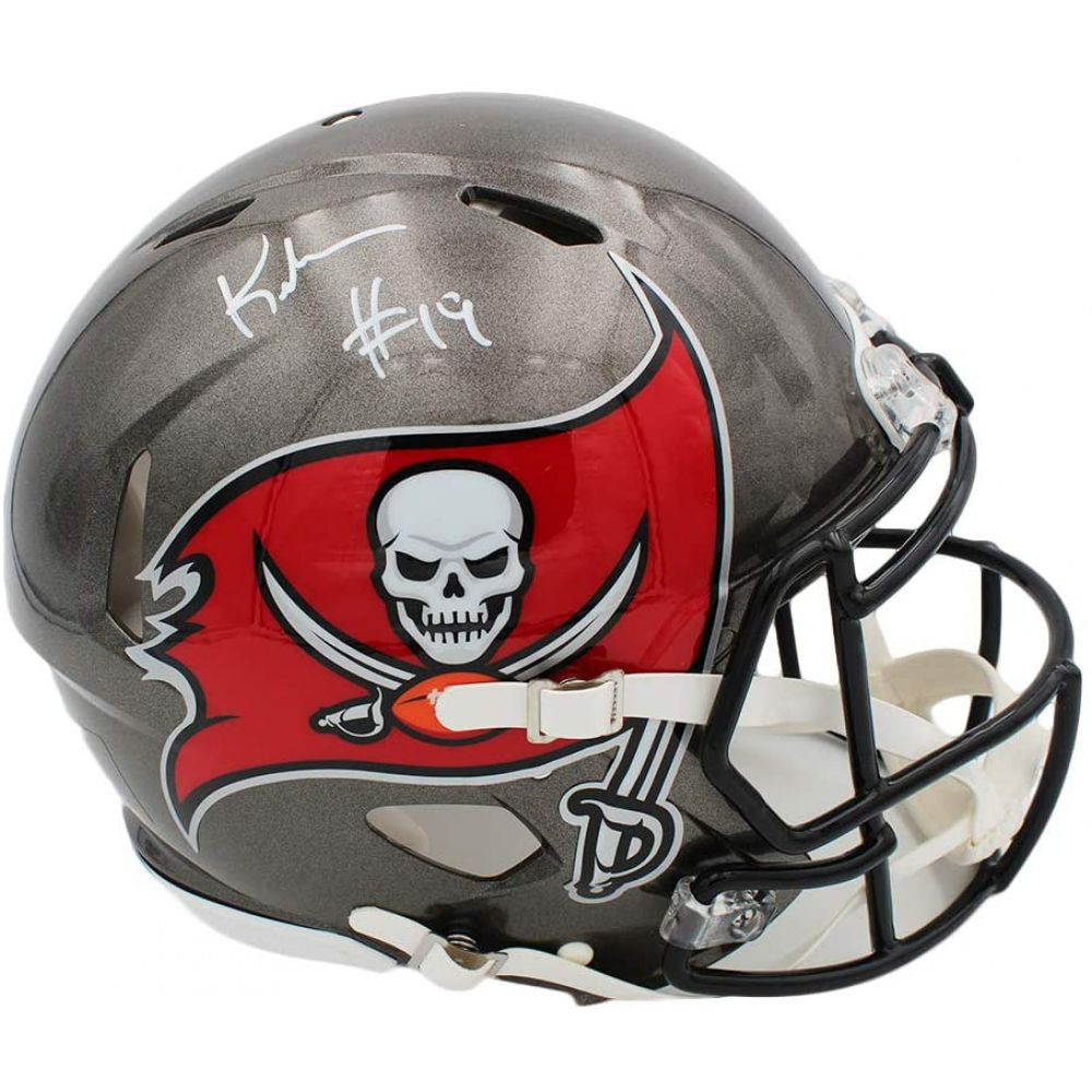 Keyshawn Johnson Signed Buccaneers Full-Size Authentic On-Field Speed ...