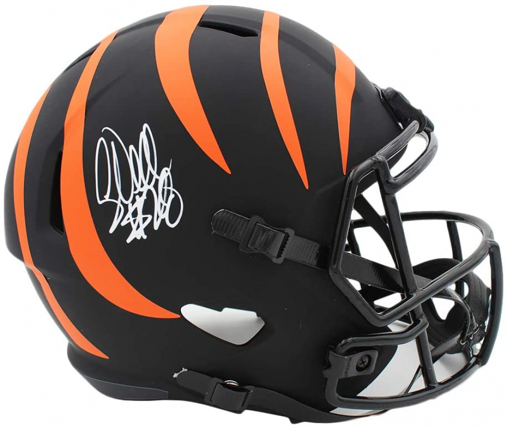 Corey Dillon Signed Bengals Full-Size Eclipse Alternate Speed Helmet ...