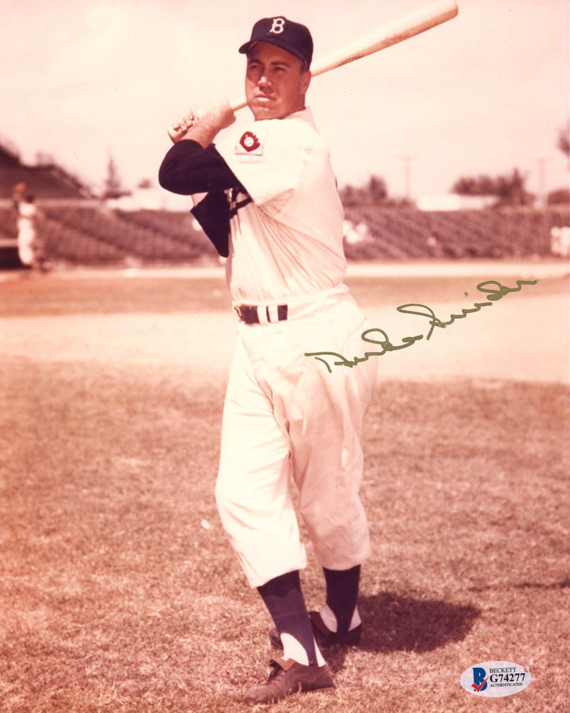 Duke Snider Signed Dodgers 8x10 Photo (Beckett COA) | Pristine Auction