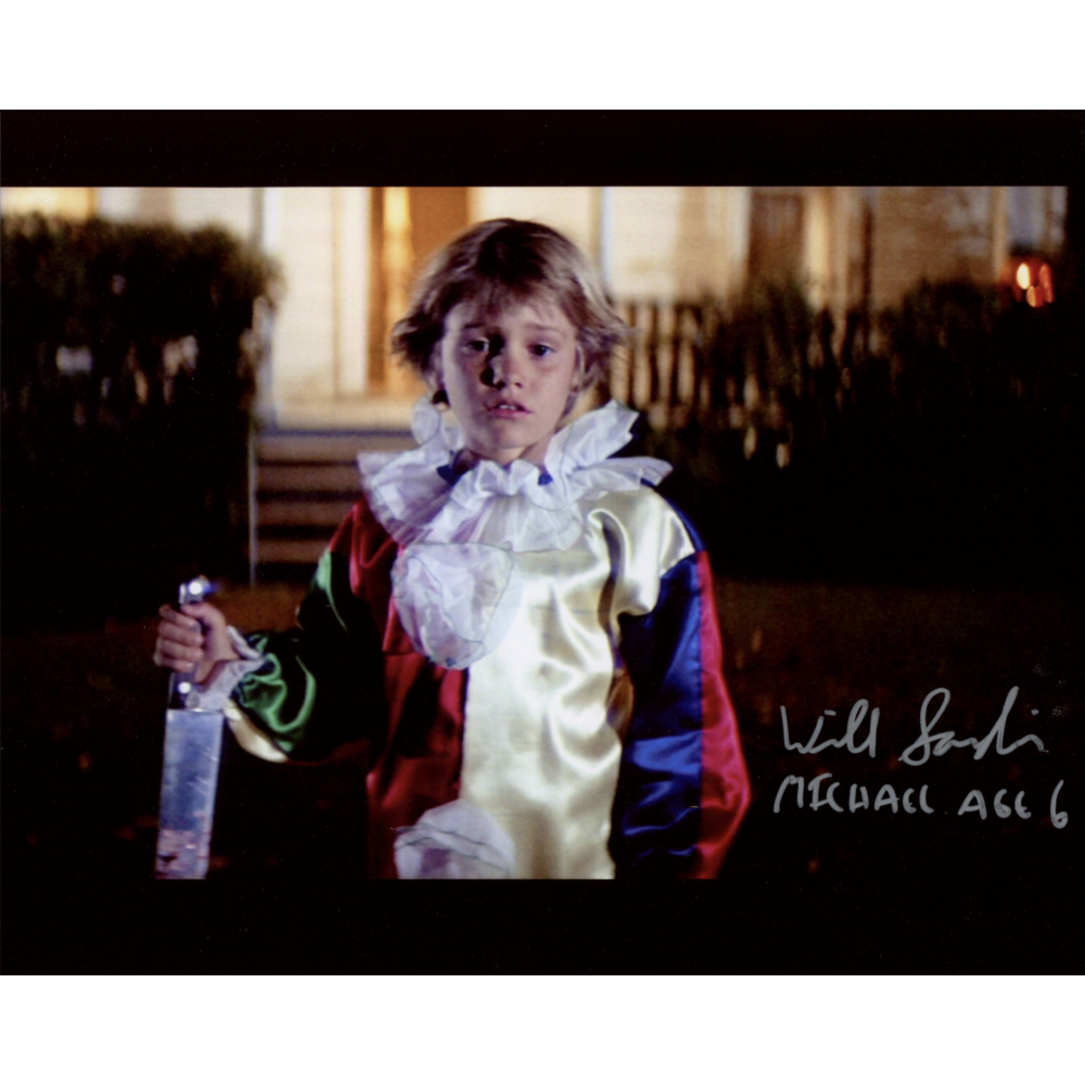 Will Sandin Signed "Halloween" 8x10 Photo Inscribed "Michael Age 6 ...