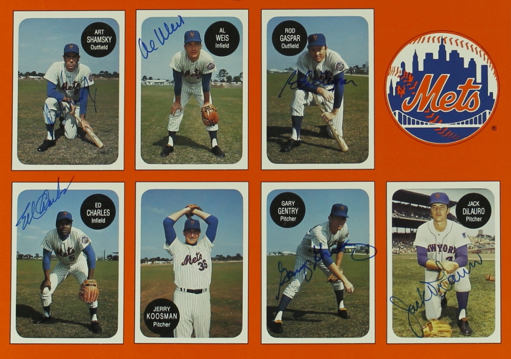 1969 Mets Limited Edition World Series Champions 16x20 Photo Signed by ...
