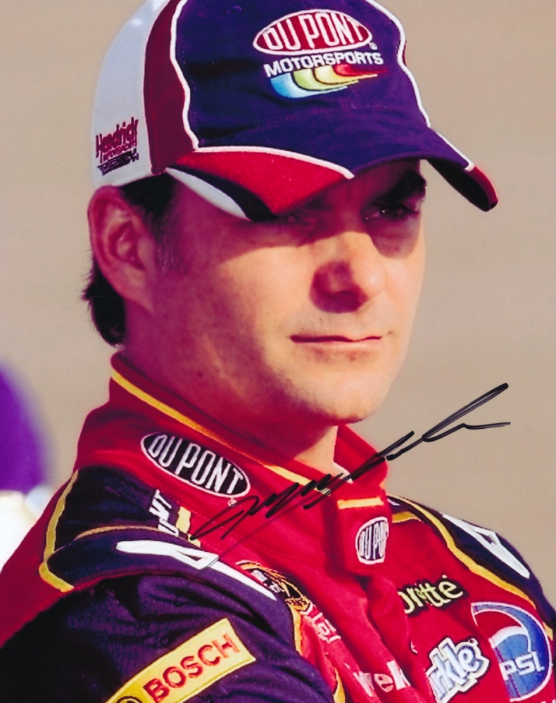 Jeff Gordon Signed NASCAR 8x10 Photo (PA LOA) | Pristine Auction
