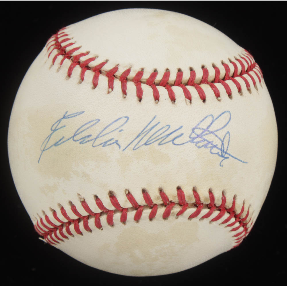 Eddie Mathews Signed ONL Baseball (Palm Beach COA) | Pristine Auction