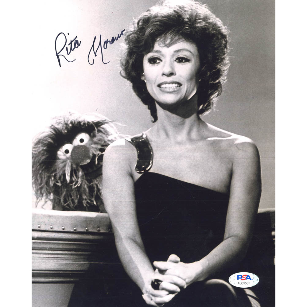 Rita Moreno Signed "The Muppet Show" 8x10 Photo (PSA COA) | Pristine ...