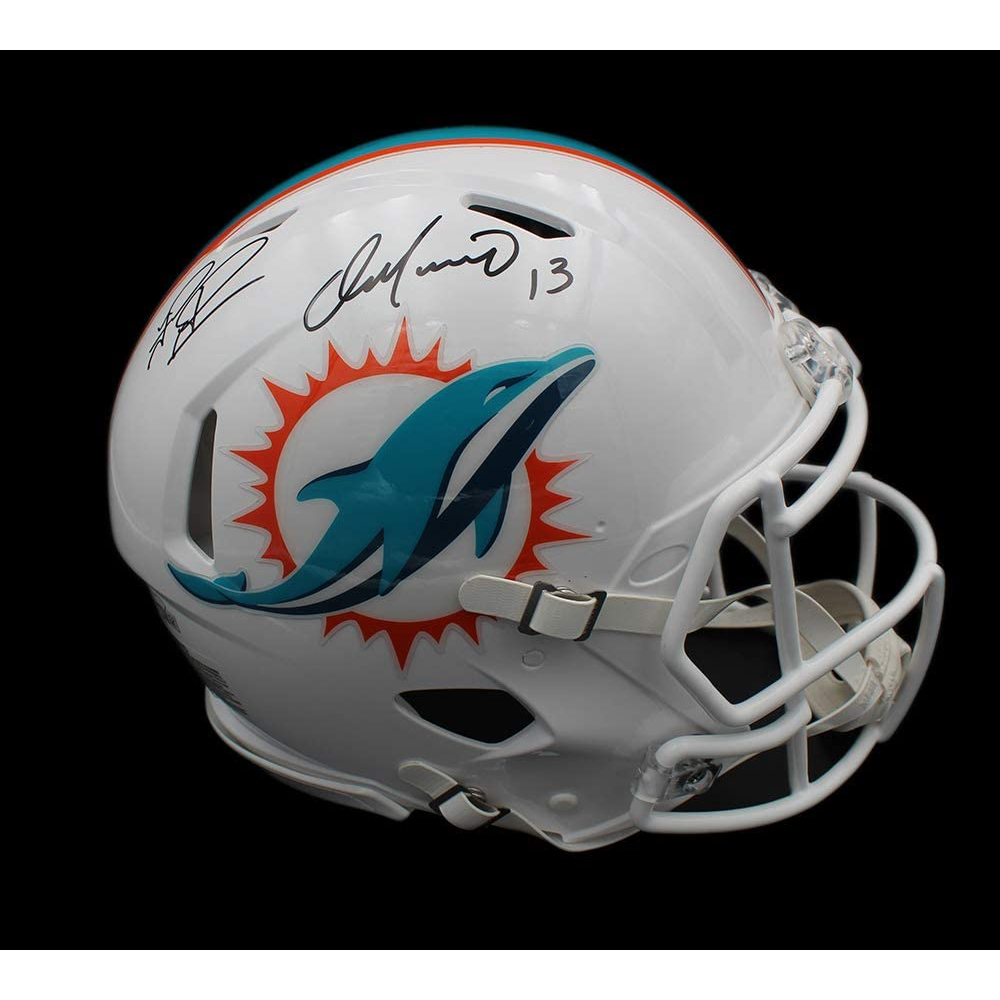 Dan Marino & Tua Tagovailoa Signed Dolphins Full-Size Authentic On ...