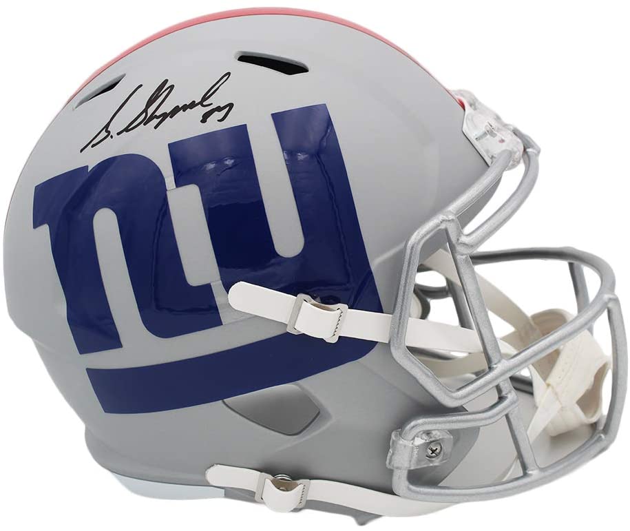 Sterling Shepard Signed Giants Full-Size AMP Alternate Speed Helmet ...