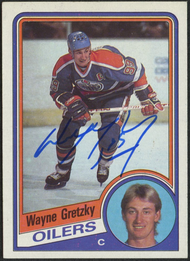 Wayne Gretzky Signed 1984-85 Topps #51 (JSA COA) | Pristine Auction