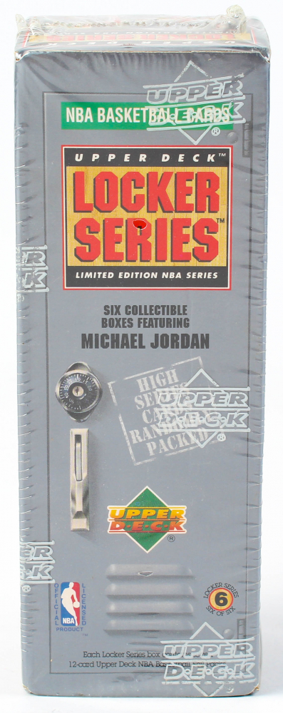 1991 Upper Deck NBA Michael Jordan Locker Series 6 Box with (7) Packs ...