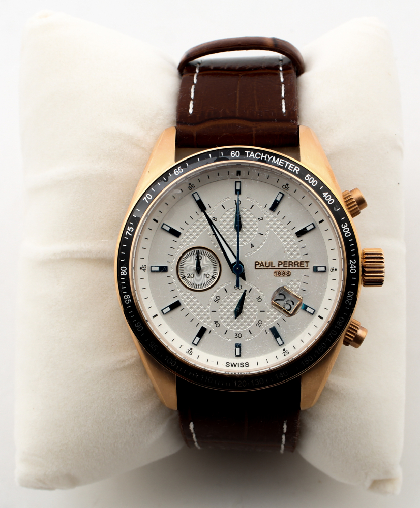 Paul Perret Esperto Men's Chronograph Watch | Pristine Auction