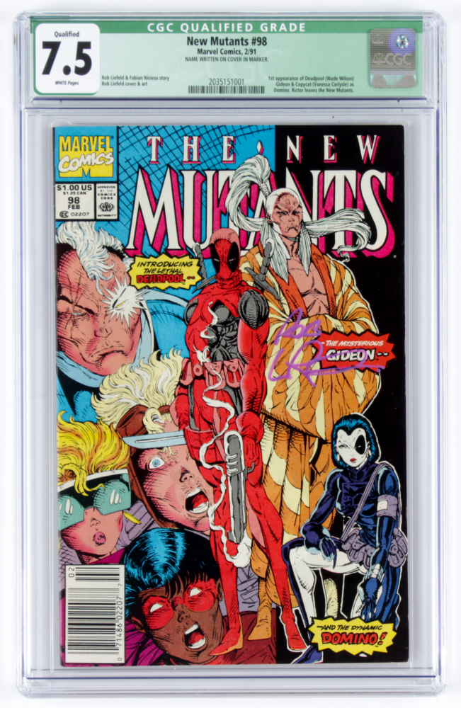 1991 "The New Mutants" Issue #98 Marvel Comic Book (CGC 7.5) | Pristine ...