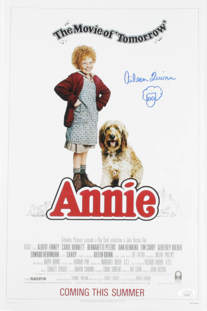 Aileen Quinn Signed "Annie" 11x17 Photo (JSA COA) | Pristine Auction