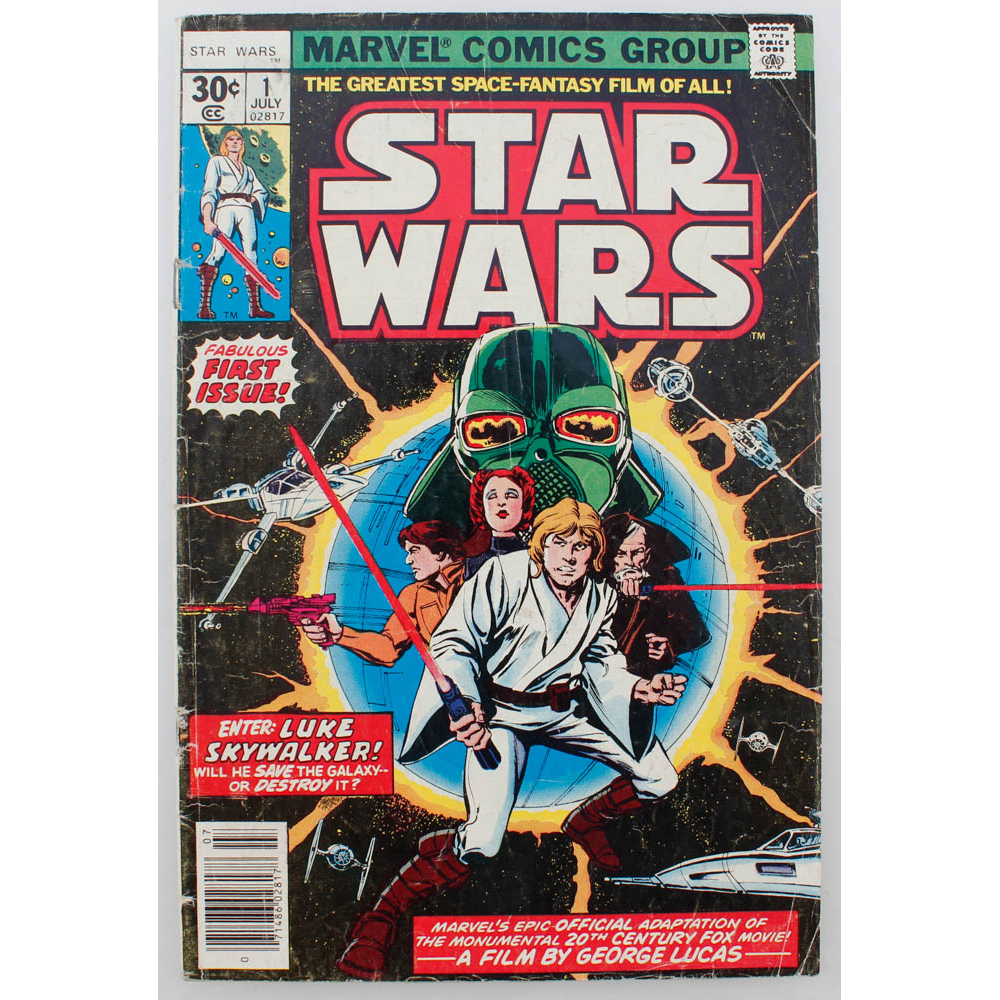 1977 "Star Wars" First Issue Marvel Comic Book | Pristine Auction