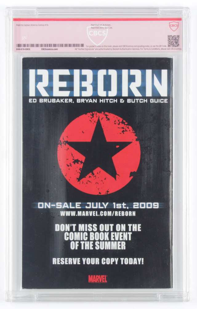 Stan Lee & Joe Simon Signed 2009 "Captain America" Issue #600 Marvel ...