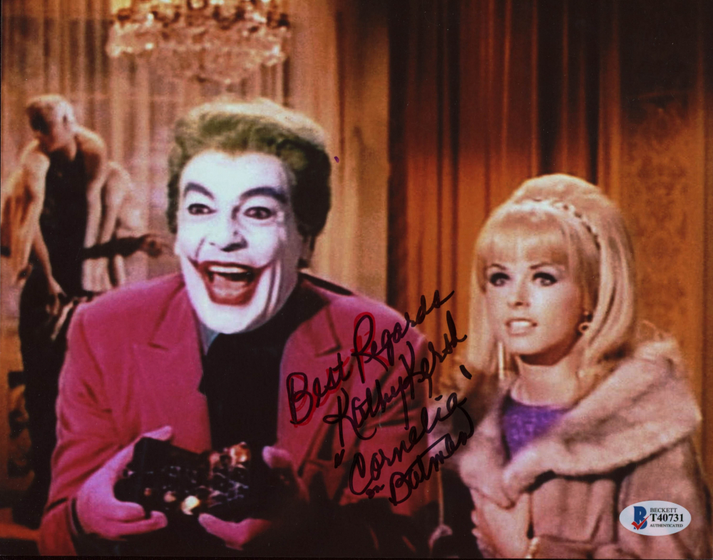 Kathy Kersh Signed "Batman" 8x10 Photo Inscribed "Best Regards ...