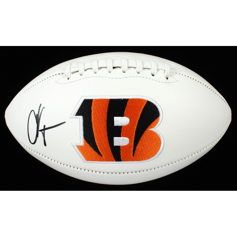 Chad "Ochocinco" Johnson Signed Bengals Logo Football (JSA COA ...