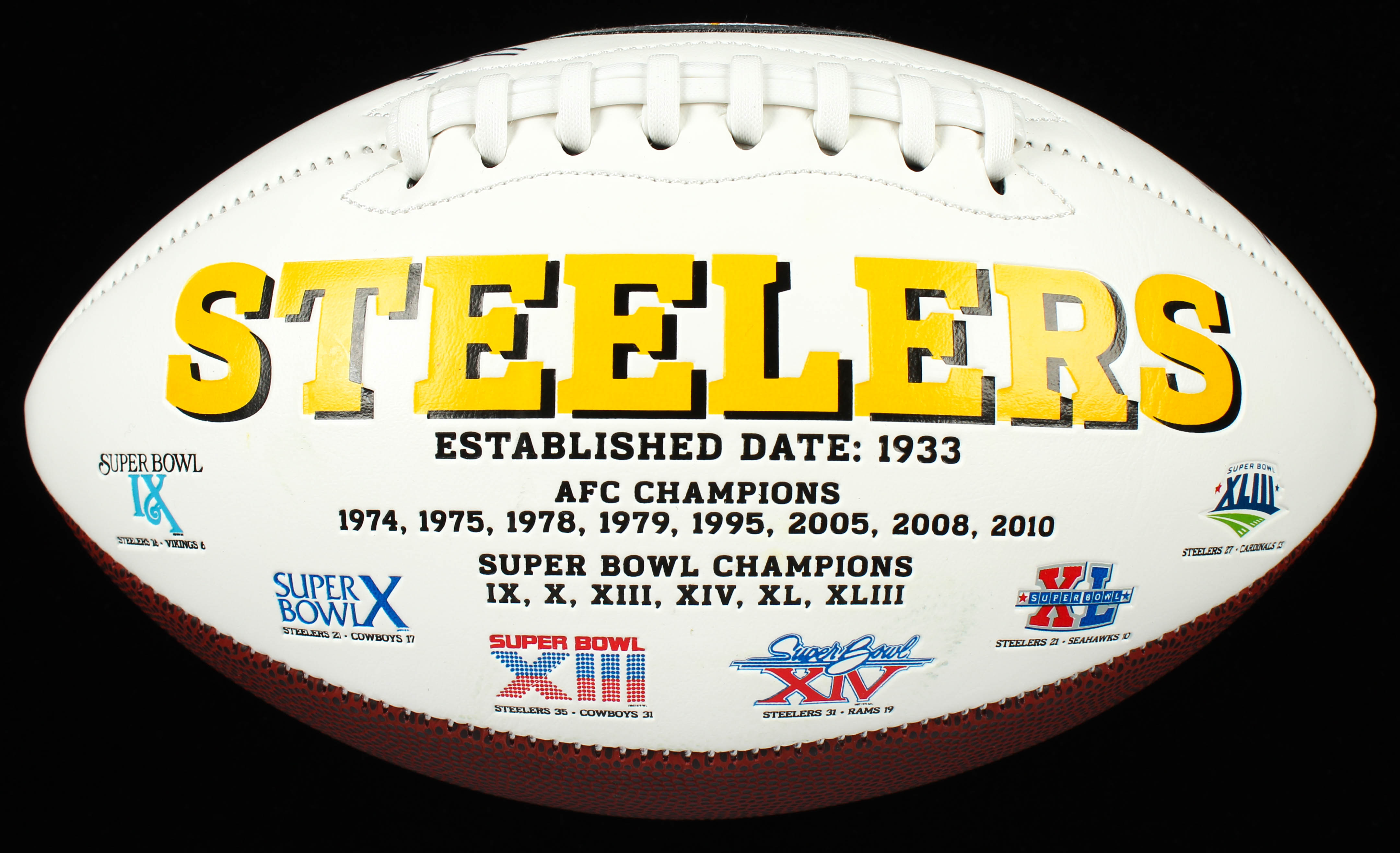 Donnie Shell Signed Steelers Logo Football Inscribed "HOF 2020 ...