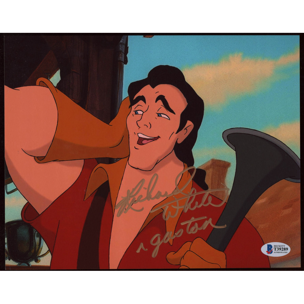 Richard White Signed "Beauty and the Beast" 8x10 Photo Inscribed ...
