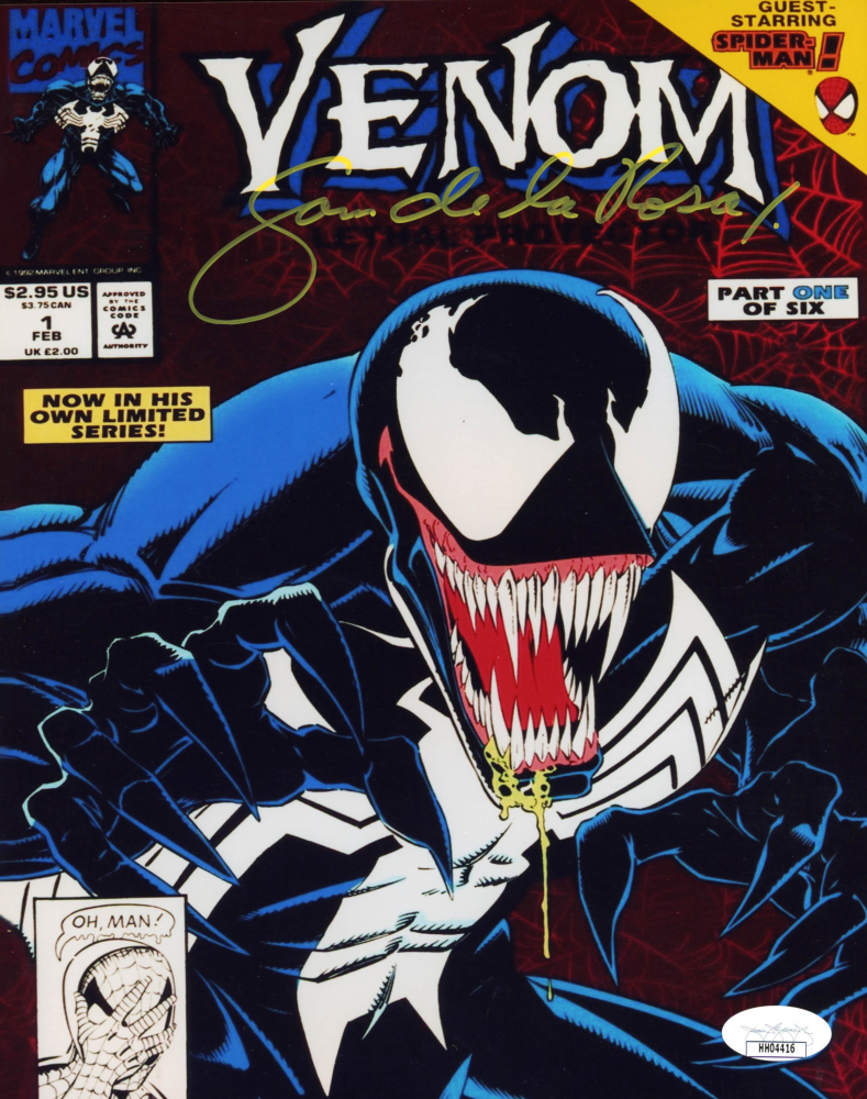 Sam De La Rosa Signed "Venom" 8x10 Photo (JSA COA) | Pristine Auction
