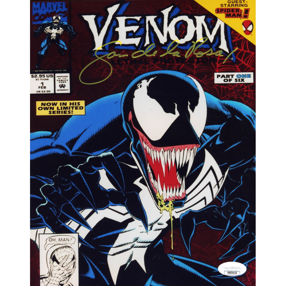 Sam De La Rosa Signed "Venom" 8x10 Photo (JSA COA) | Pristine Auction