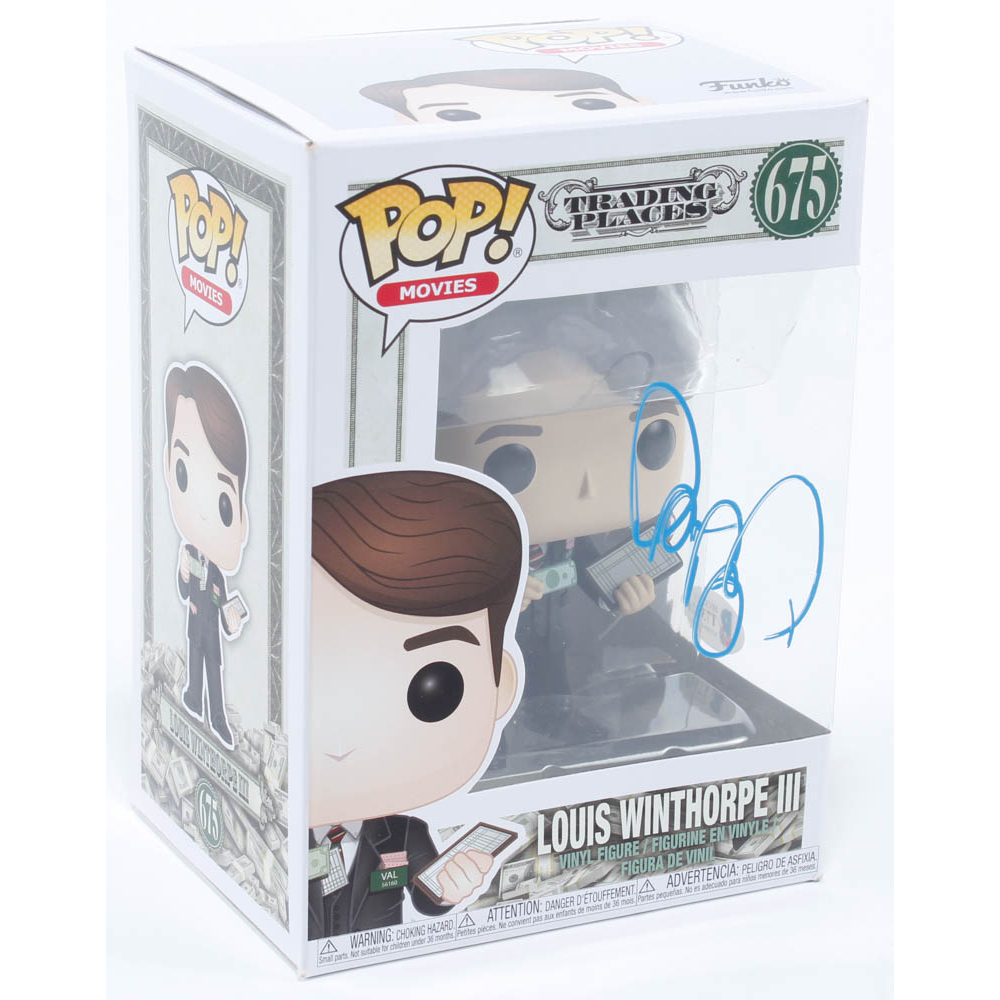 Dan Aykroyd Brown Signed "Trading Places" #675 Funko Pop! Vinyl Figure ...