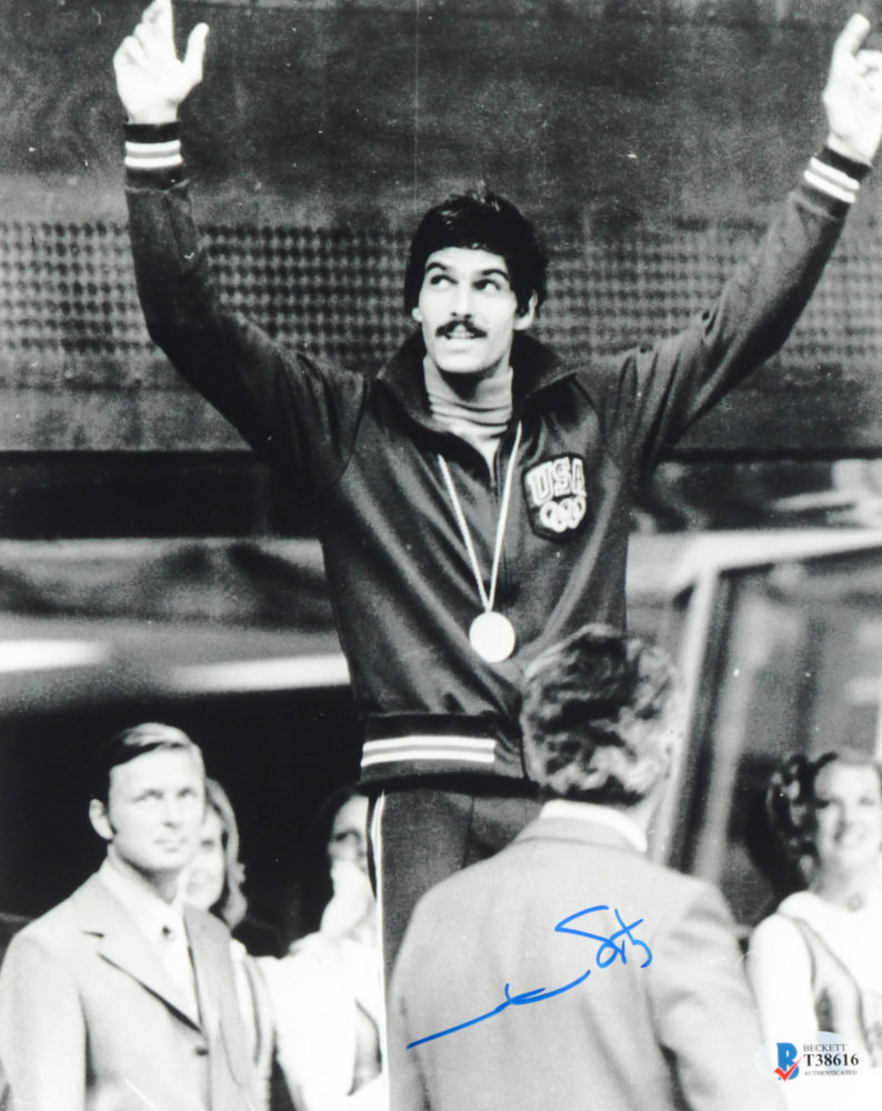 Mark Spitz Signed 8x10 Photo (Beckett COA) | Pristine Auction