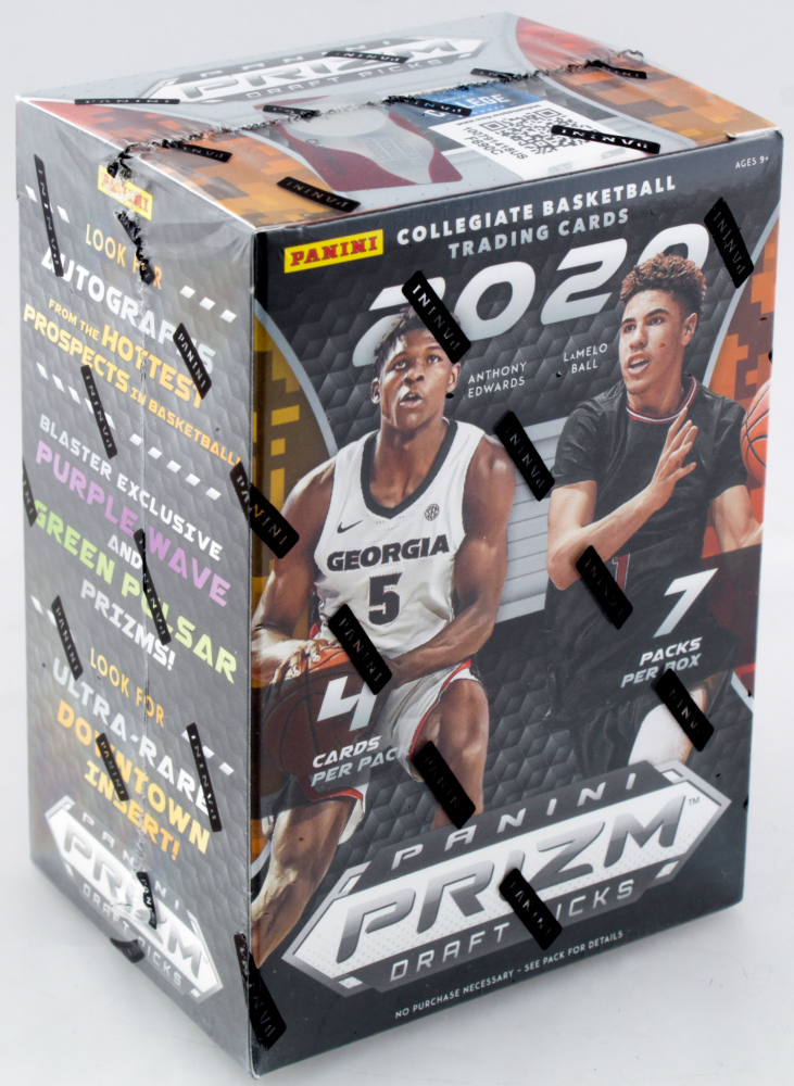 2020-21 NBA Panini Prizm Draft Picks Basketball Blaster Box with (7 ...