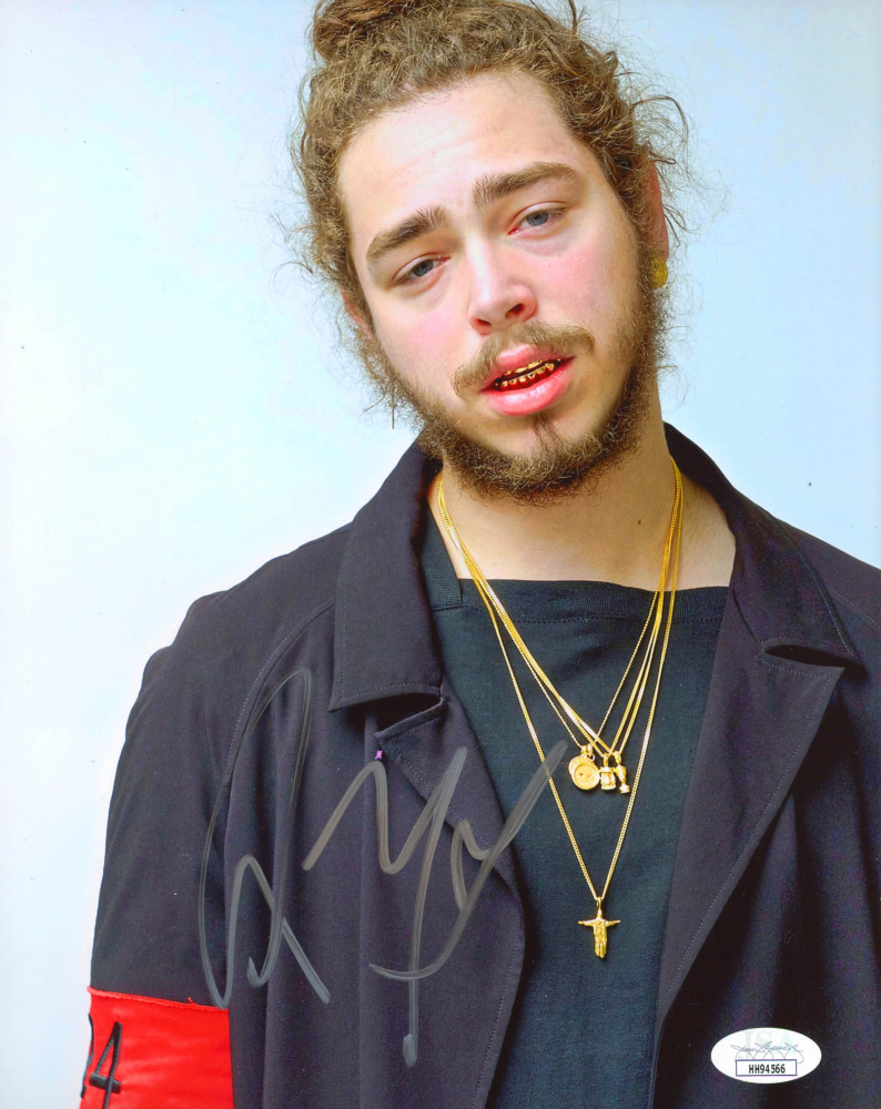 Post Malone Signed 8x10 Photo (JSA COA) | Pristine Auction