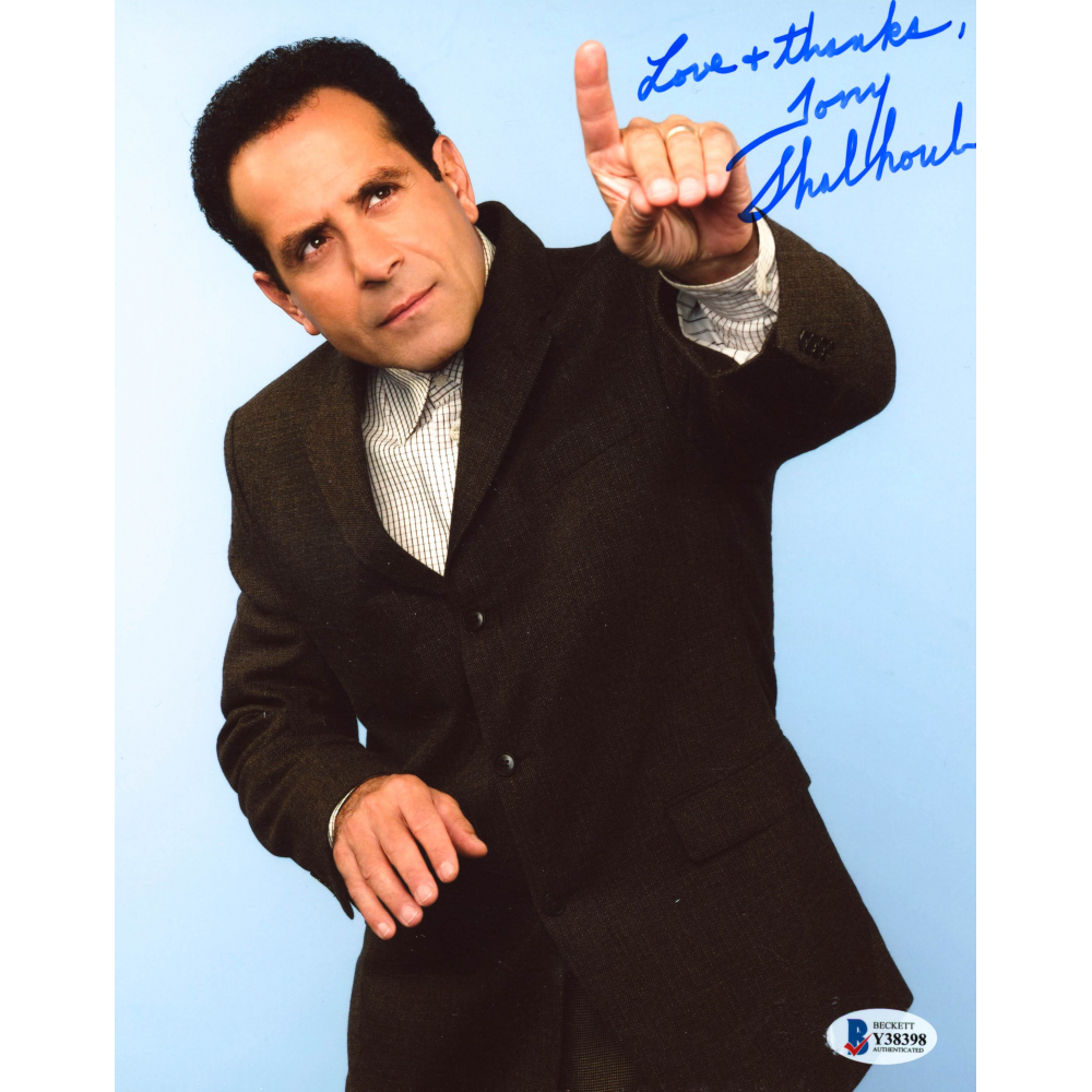 Tony Shalhoub Signed "Monk" 8x10 Photo Inscribed "Love + Thanks ...
