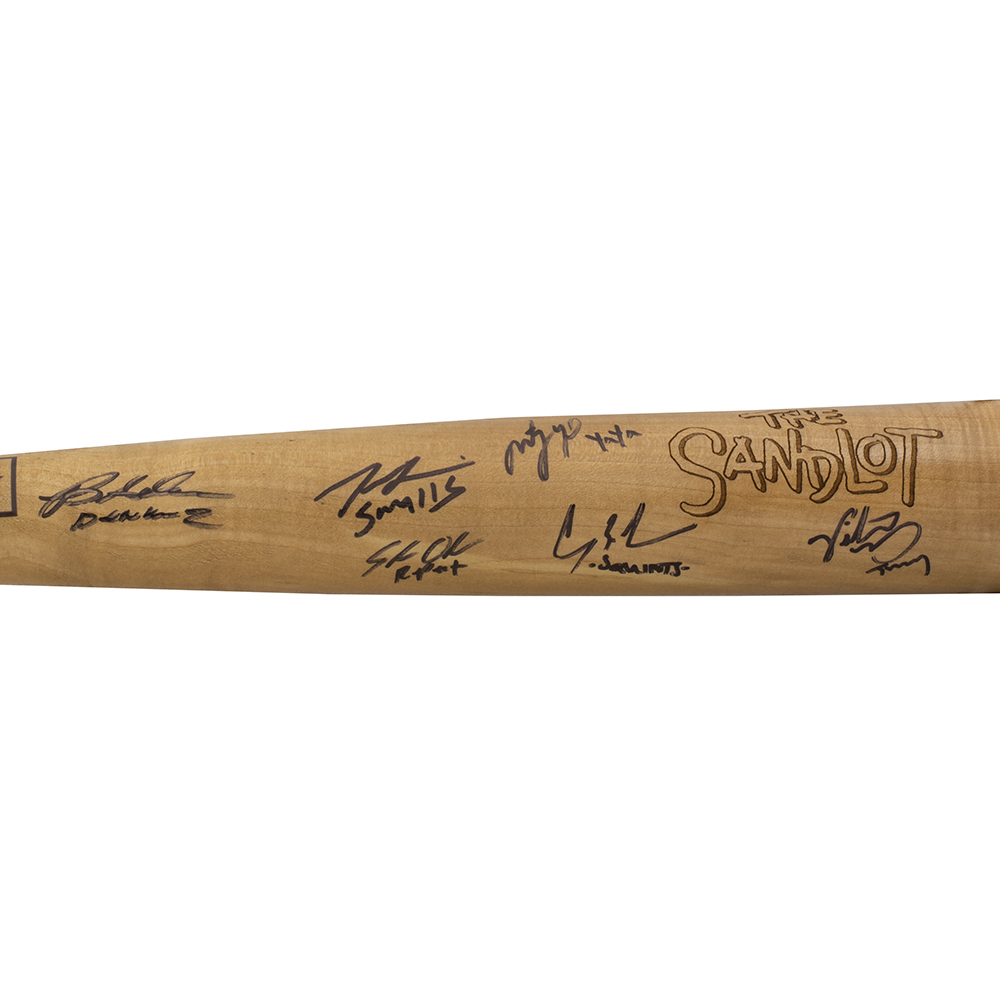 "The Sandlot" Young Bat Company Custom Engraved Baseball Bat Cast ...