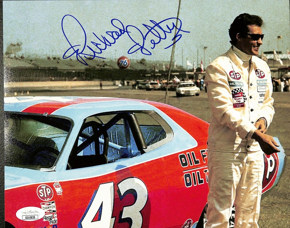 Richard Petty Signed NASCAR 8x10 Photo (JSA) | Pristine Auction
