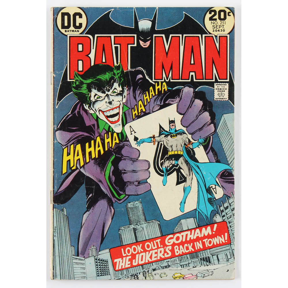 1973 "Batman" Issue #251 DC Comic Book | Pristine Auction