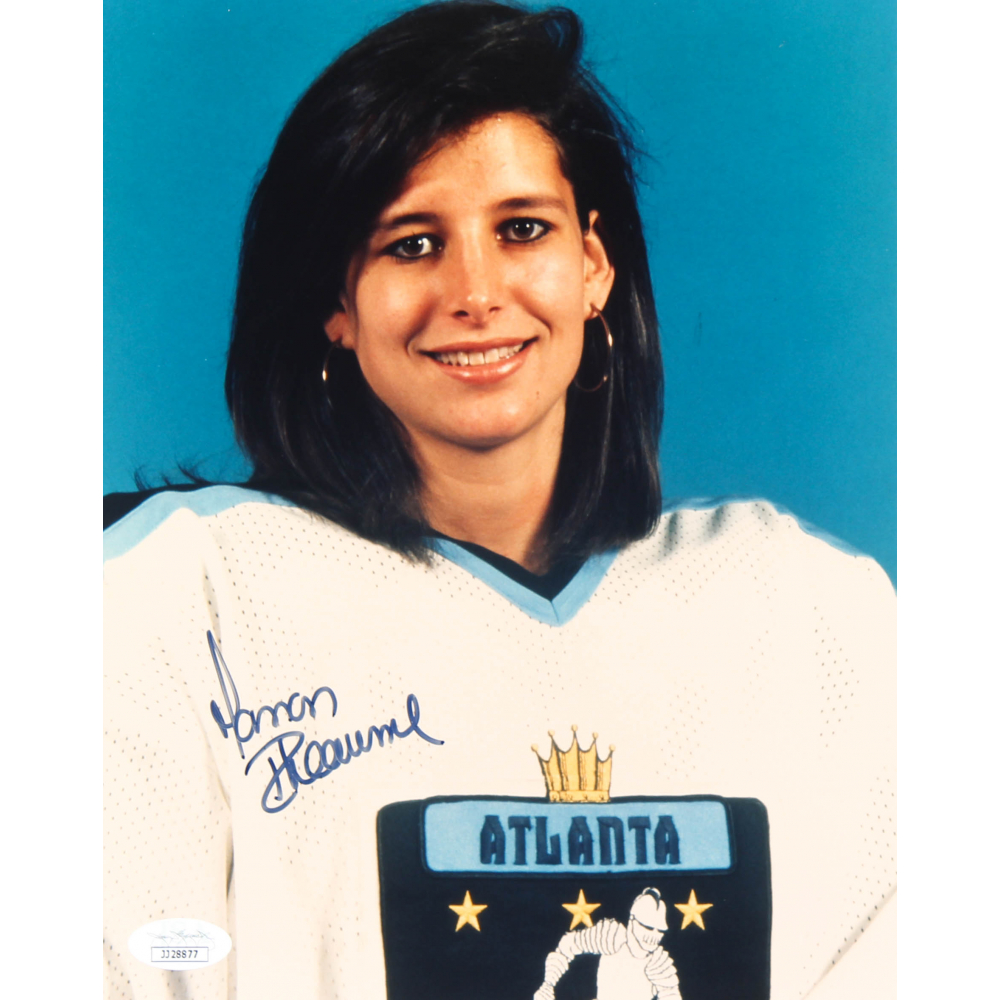 Manon Rheaume Signed Knights 8x10 Photo (JSA COA) | Pristine Auction