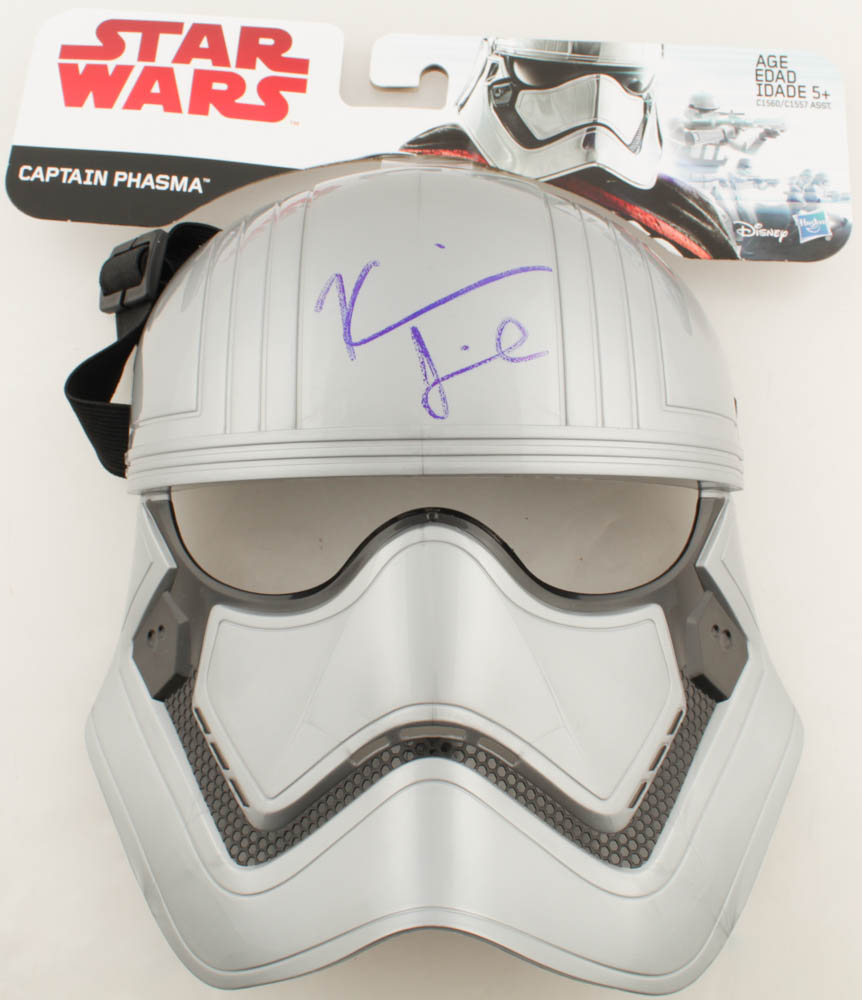 Kevin Smith Signed Star Wars "Captain Phasma" Mask (PSA Hologram ...