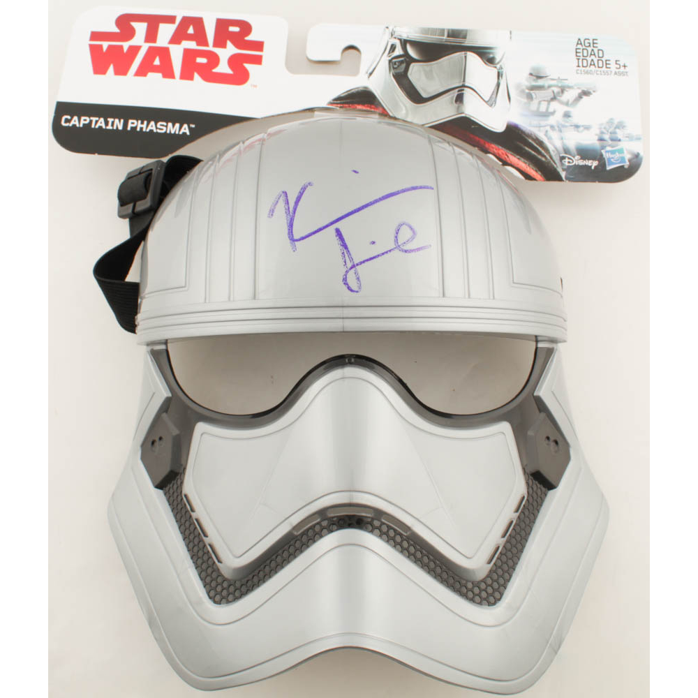 Kevin Smith Signed Star Wars "Captain Phasma" Mask (PSA Hologram ...
