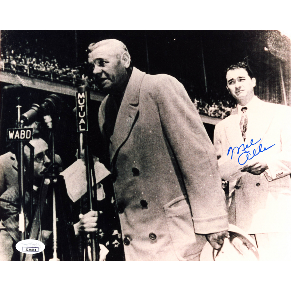 Mel Allen Signed 8x10 Photo (JSA COA) | Pristine Auction