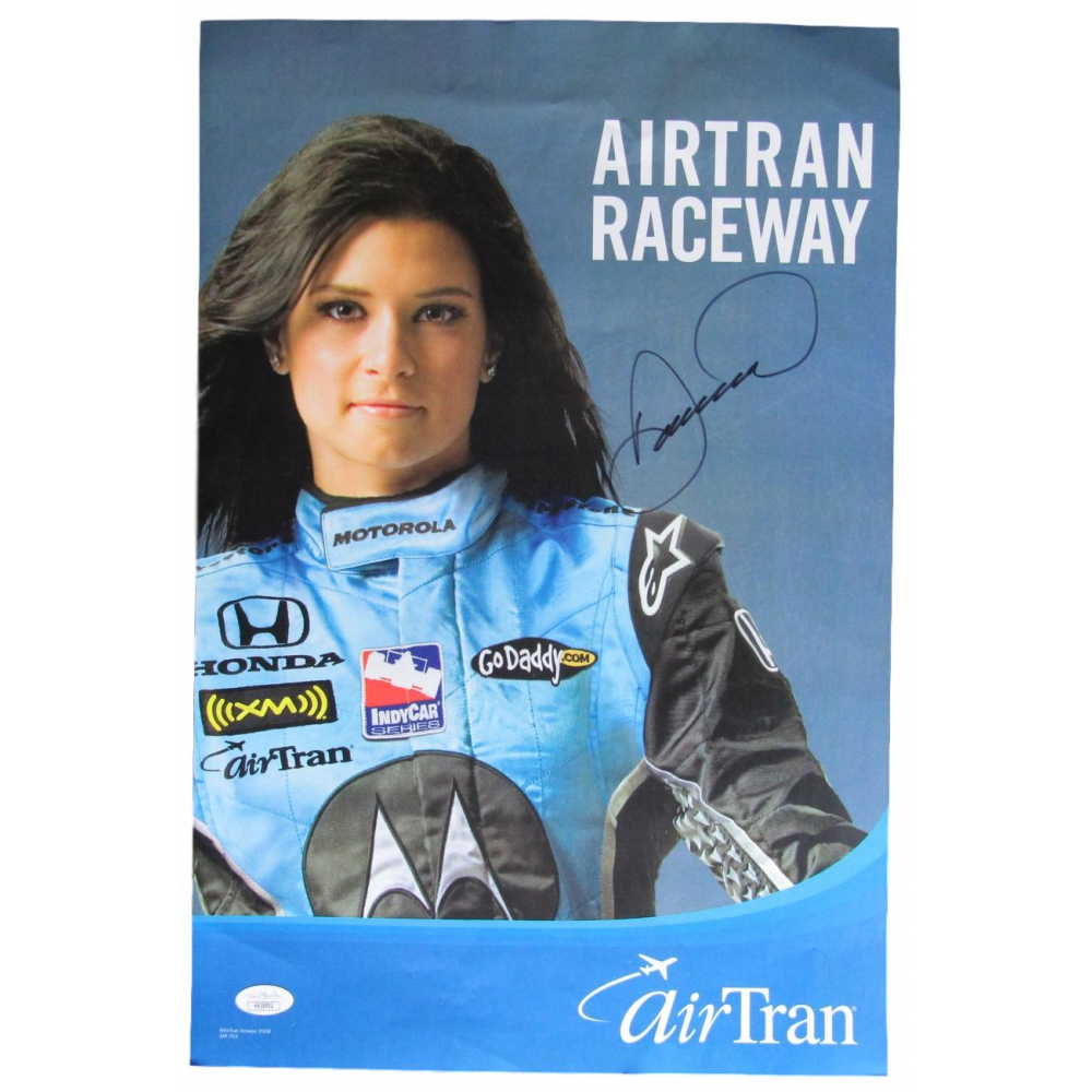 Danica Patrick Signed NASCAR 12x18 Poster (JSA COA) | Pristine Auction
