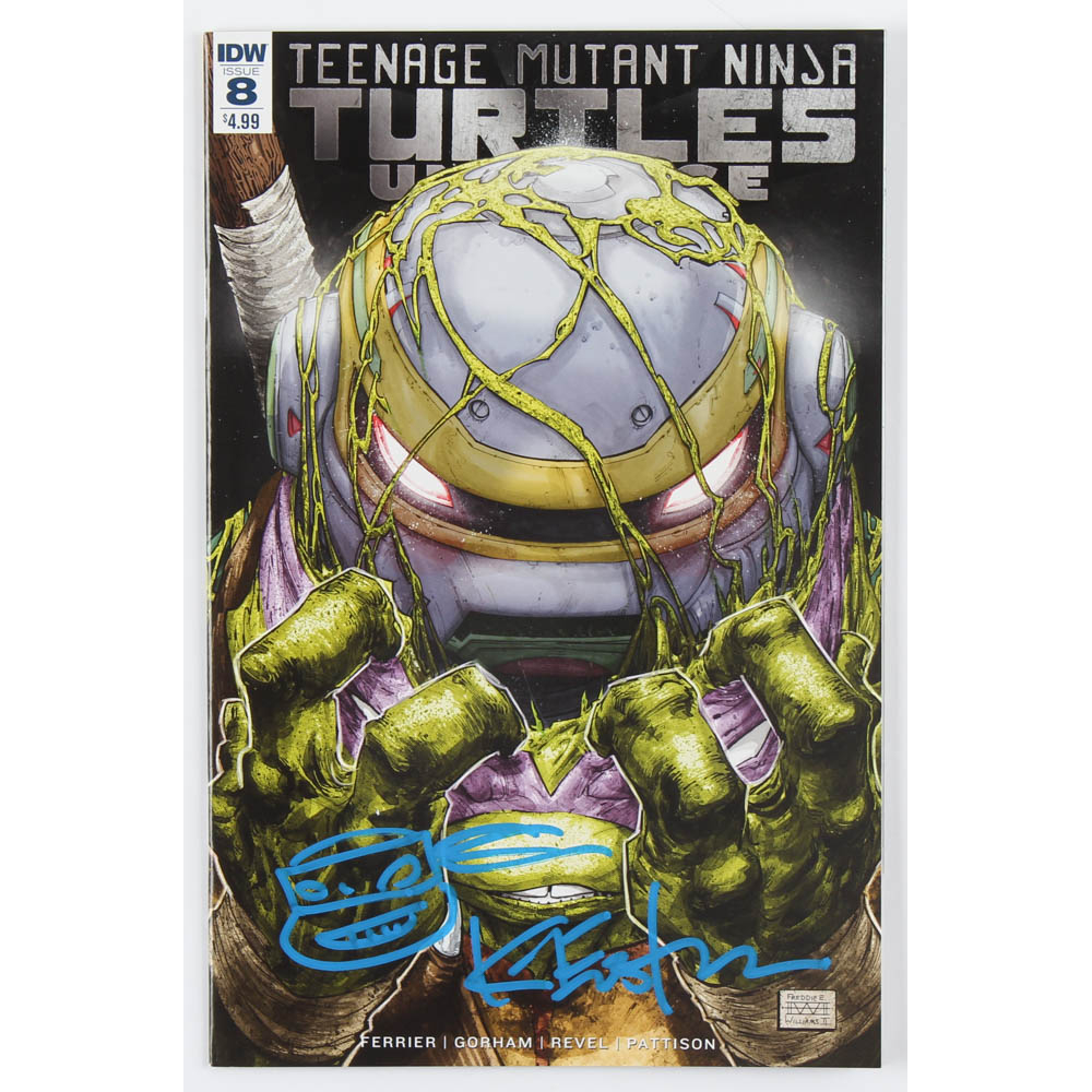 Kevin Eastman Signed Teenage Mutant Ninja Turtles Original Comic Book ...