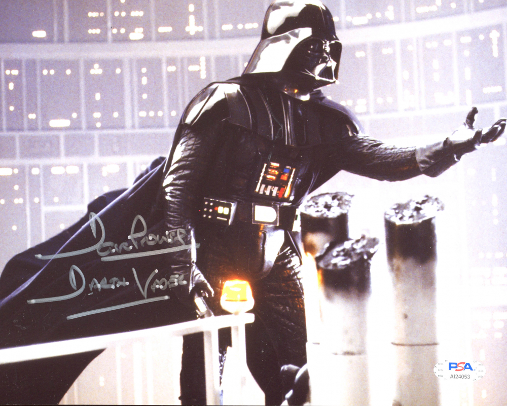 David Prowse Signed "Star Wars" 8x10 Photo Inscribed "Darth Vader" (PSA ...